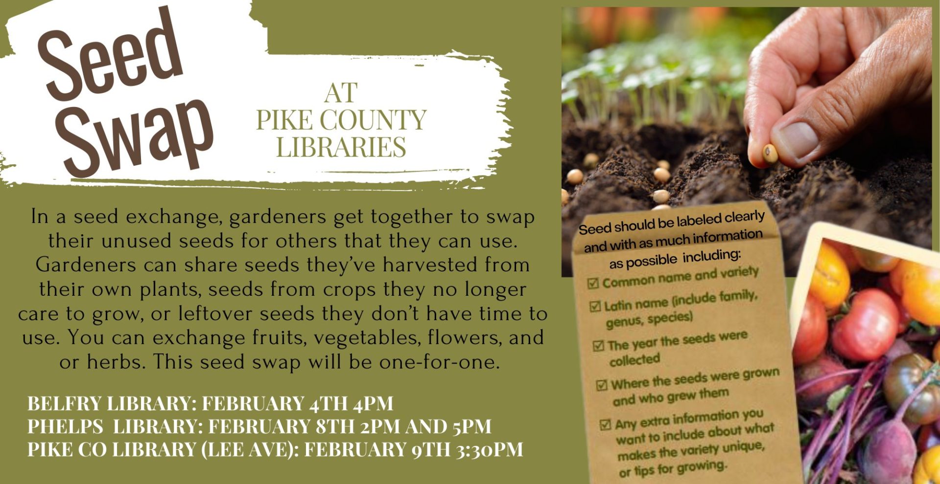 Seed Swap - Visit Pikeville