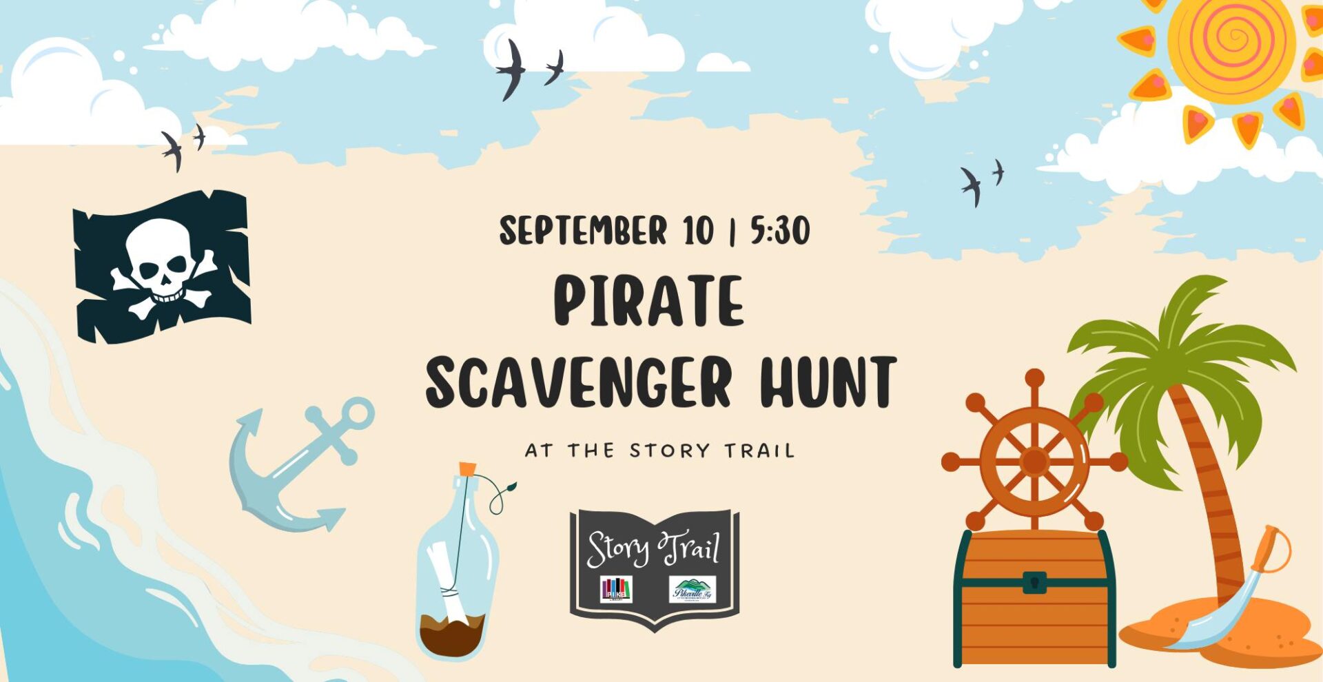 Pirate Scavenger Hunt at the Story Trail - Visit Pikeville