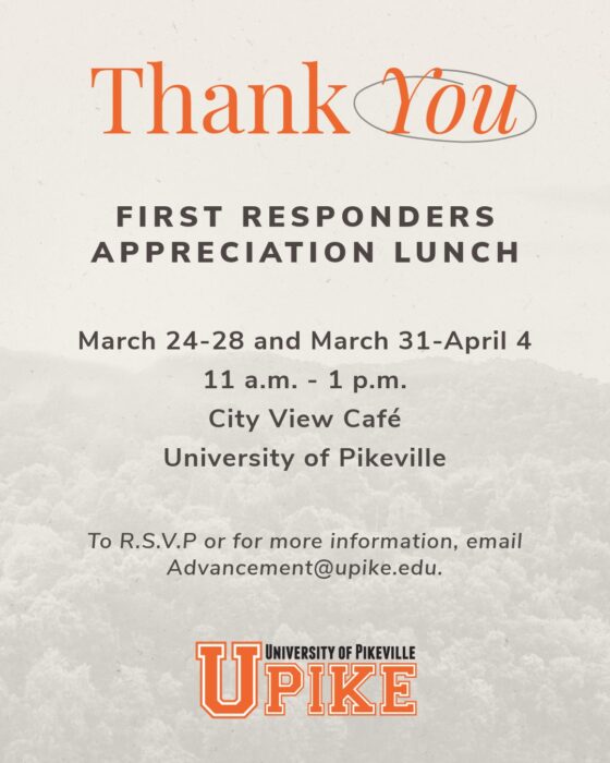 First Responders Appreciation Lunch Visit Pikeville