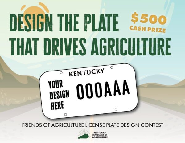 Friends of Kentucky Agriculture Specialty License Plate Contest - Visit ...
