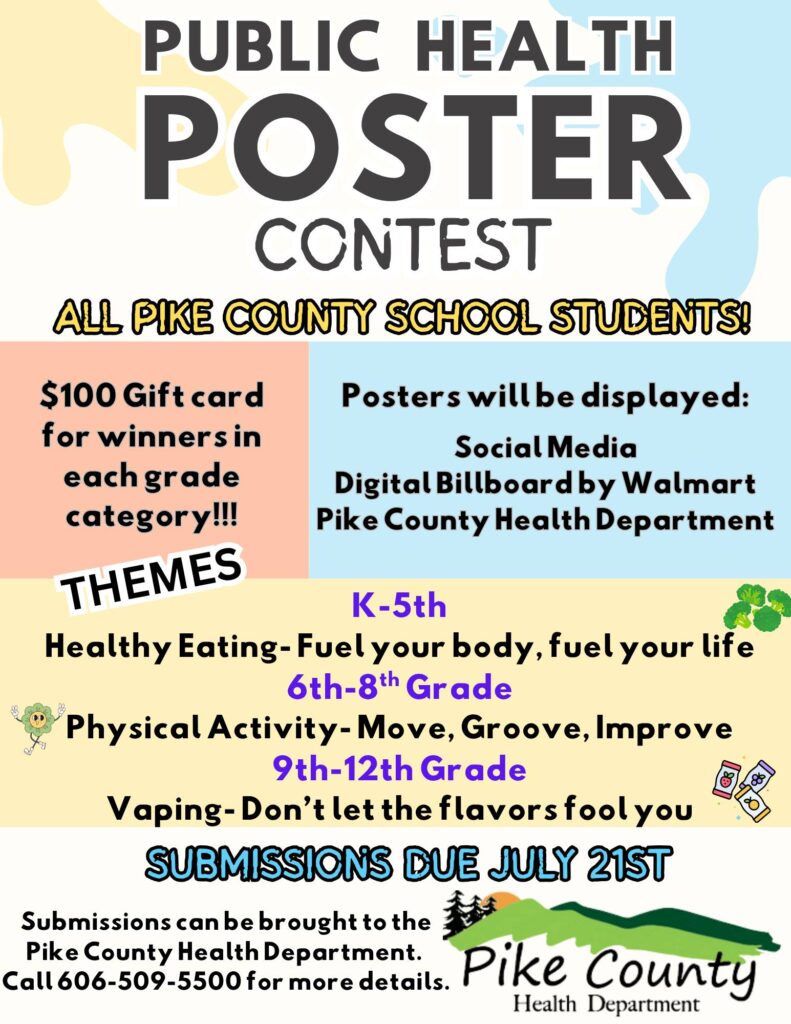 Public Health Poster Contest! - Visit Pikeville