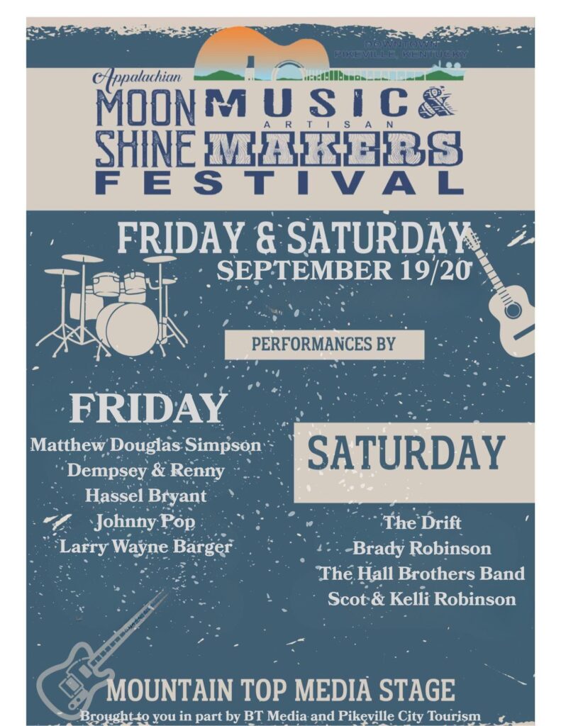 The Appalachian Moonshine, Music, & Makers Festival - Visit Pikeville